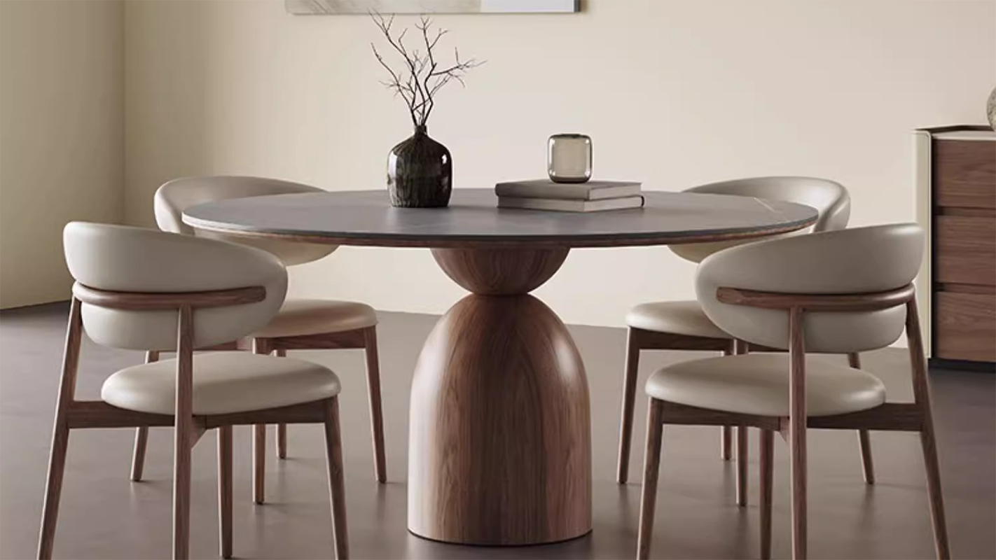JASIWAY Round Dining Table: The Perfect Fusion of Style and Function f ...