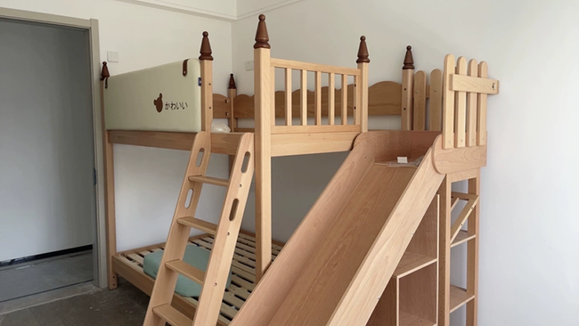 JASIWAY Magic Cube Kids Bunk Bed: Where Fun Meets Safety and Functiona ...