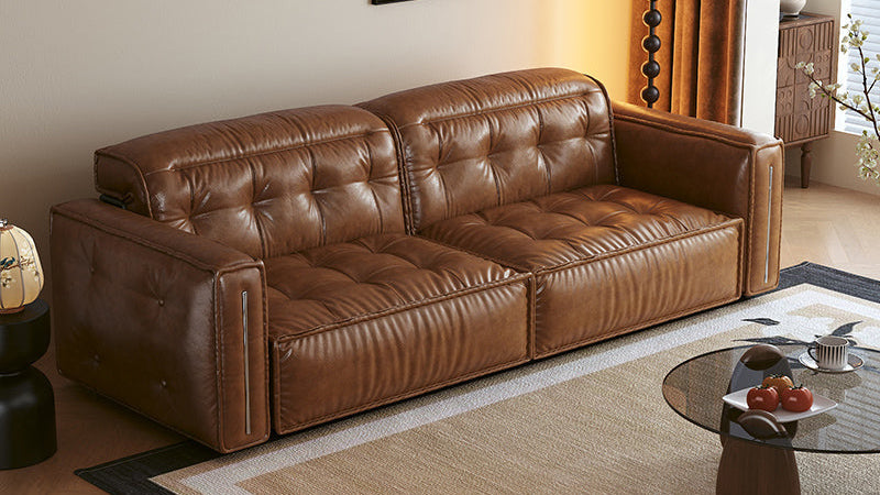 JASIWAY Smart Electric Leather Sofa Bed Couch: Where Innovation Meets ...