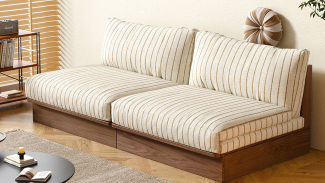 JASIWAY Solid Wood Frame Modular Sofa Bed: Where Flexibility Dances wi ...