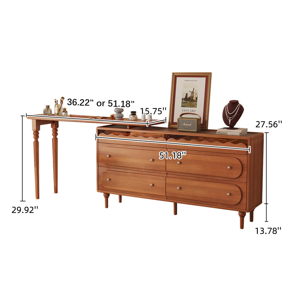 vanity table dimensions